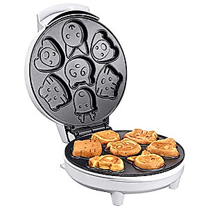Animal Waffle Maker - Kids Waffle Maker and Mini Pancake Maker with 7 Fun Animal Face Waffle Maker Shapes - Easy to Use Non-Stick Electric Griddle Mini Waffle Maker by Tettonia