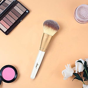 Matto Makeup Powder Foundation Brush for Setting Loose Pressed Powder Mineral Blush Large Face Brush