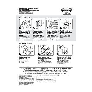 Command Shower Caddy with Water Resistant Command Strips, Easy to Open Packaging