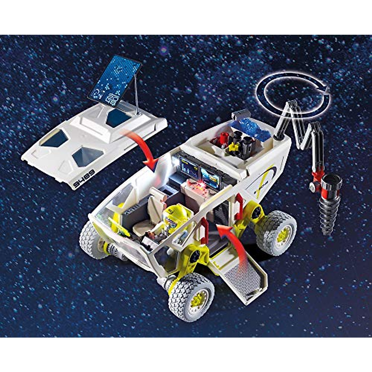 Playmobil Mars Research Vehicle, Multi