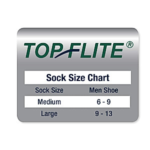 Top Flite Mens Ultra Dri No Show Cushion Socks 4 Pair Pack (Khaki, Large, l)