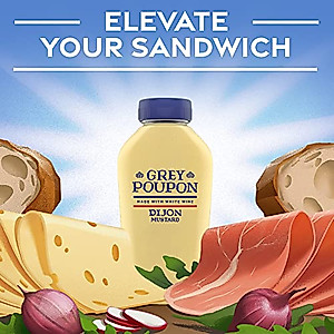 Grey Poupon Dijon Mustard (10 oz Squeeze Bottle)