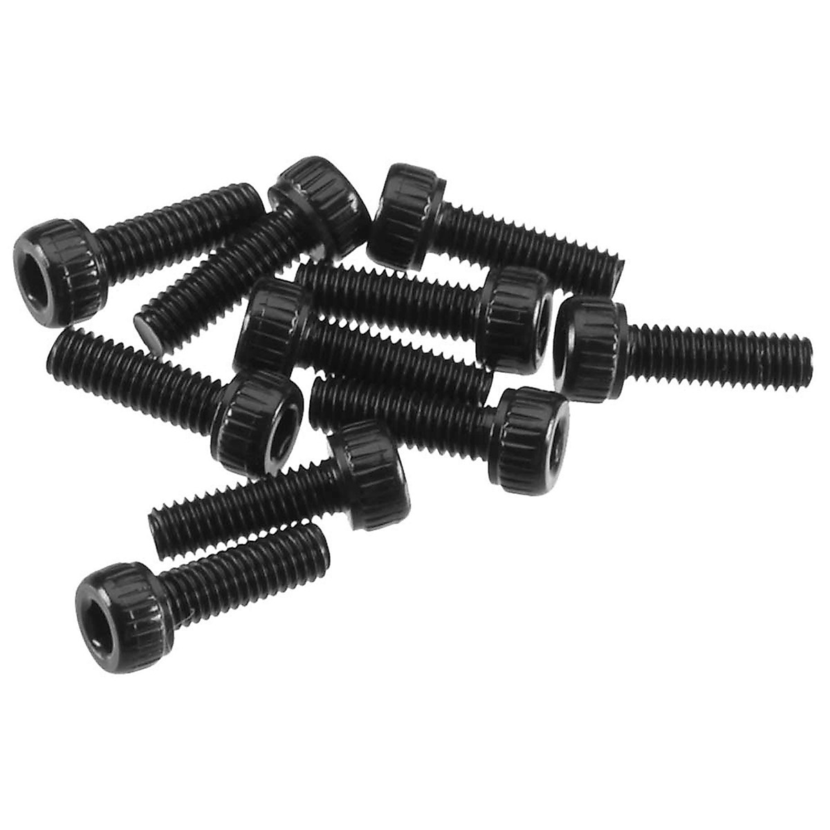Axial Cap Head 2.6x8mm Black (10), AXIC0023