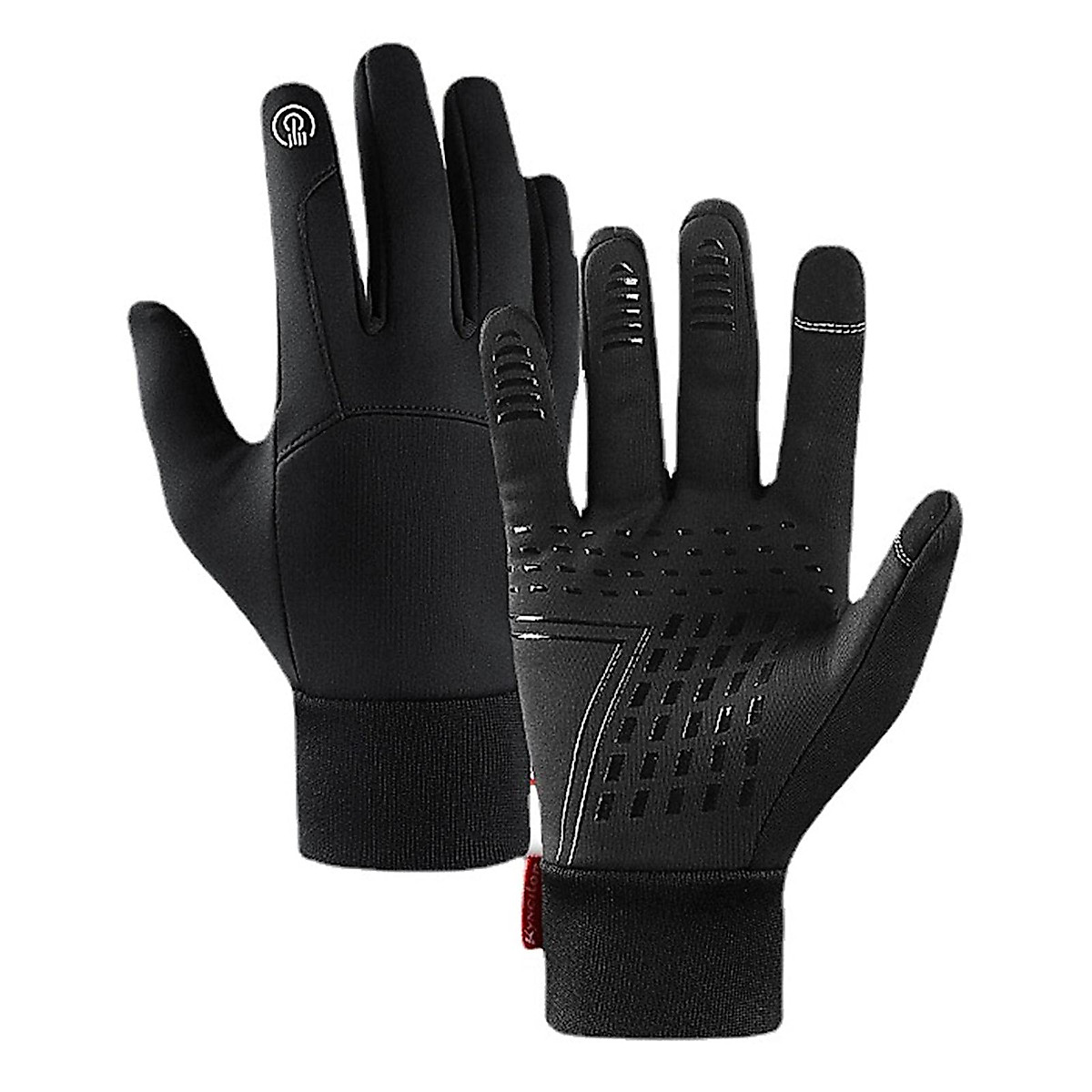 shuanghua Winter Thermal Gloves for Men and Women Full Finger Touchscreen Mountain Biking Riding Gloves for Outdoor Sports Driving Cycling Motor Cycle Anti-Slip Warm Gloves