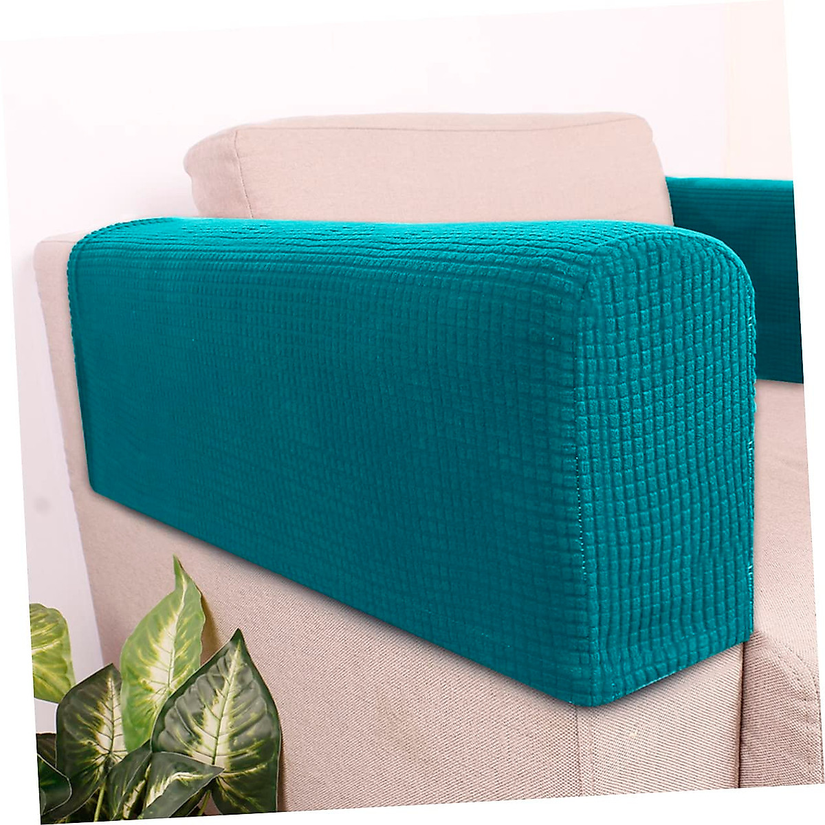 VICASKY 2pcs Recliner Cover Furniture Arm Rest Towel Sofa Armrest Towel Couch Arm Cover Anti- Furniture Protector Loveseat Chair Covers Sofa Armrest Protector Washable Stretch Chair Cover
