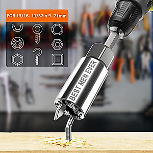 Stocking Stuffers for Men Gifts, Universal Socket, Unique Christmas Birthday Gifts for Men Dad Boyfriend Father Husband Him From Daughter Son Wife,Cool Gadgets Hand MultiTools 13/16''- 11/32''(9-21mm)