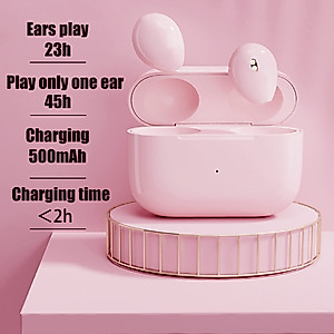 Hliavvei X13 Bluetooth Headset 5.1,Mini Invisible Headset, Bluetooth V5.1,Wireless Headset, Charging Case,Smart Touch,Microphone Talk,Super Battery Life,IPX5 Waterproof, in-Ear,Invisible earplug