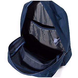 JanSport SuperBreak Plus Backpack with Padded 15-inch Laptop Sleeve and Integrated Bottle Pocket - Spacious and Durable Daypack for Work and Travel - Navy