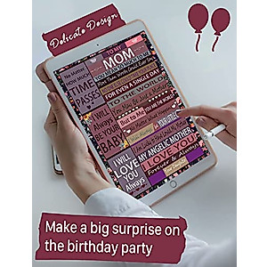 RFHBP Gifts for Mom, Gifts for Mom from Daughter, Mom Gifts, Birthday Gifts for Mom, Mom Birthday Gifts, Gift for Mom, for Mom Blanket 50" × 60"