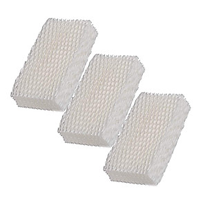SaferCCTV WF813 Humidifier Filters, Replacement Humidifier Wick Filters Compatible with ReliOn WF813 HC832, DH-830 / DH830 Series Cool Moisture Humidifier (3pc)