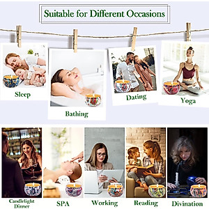 Scented Candles Gift Set for womem, 9 Pack Aromatherapy Candles for Home Scented, 180 Hour Long Lasting Soy Candle Lavender Candle Birthday Chrismas Gifts for Women Mom Bath Spa Yoga Candles