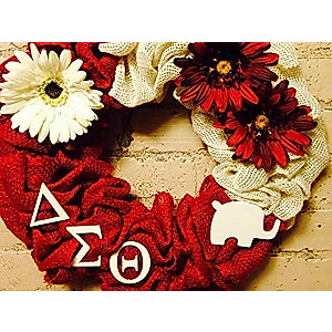 2-6 inch Tall (1/8" Thick) (3 letters) Small Greek Wood Letters Wooden Alphabet Wall Hanging Little Craft Paddle Decor Sorority Fraternity House Unfinished Laser Cutout Custom