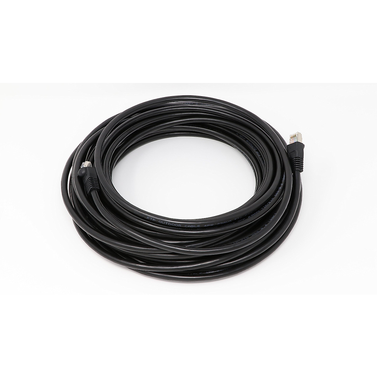 300ft Cat6a Outdoor Waterproof Ethernet Cable Direct Burial (750MHz, 10Gb) Shielded (Pure Copper)