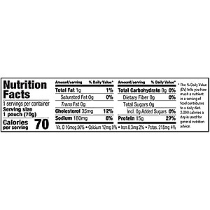 Chicken of the Sea Pink Salmon, Wild-Caught, Skinless & Boneless, 2.5-Ounce Packets (Pack of 12)