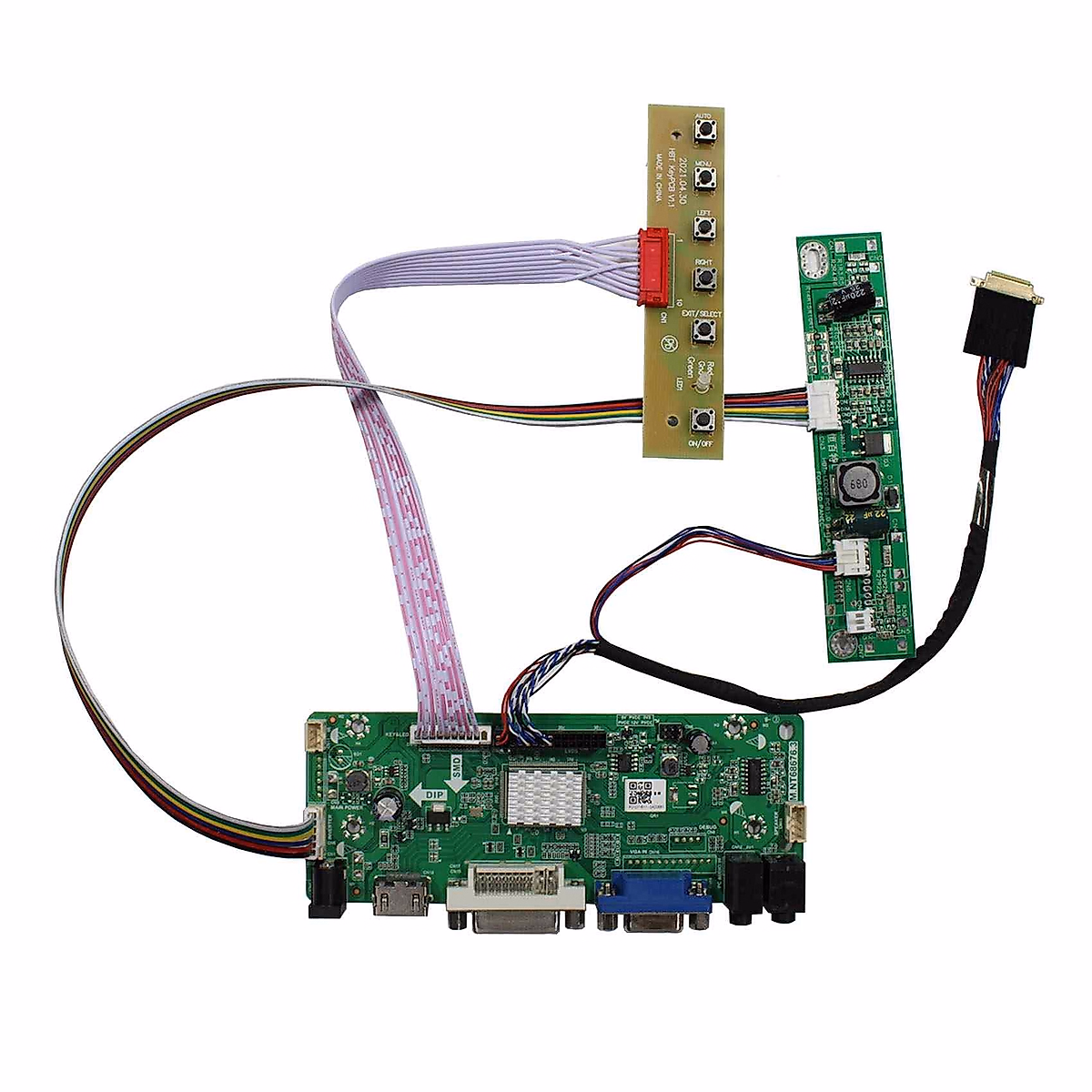 LCDBOARD HDMI Audio Controller Board for 13.3 inch 1280x800 N133IGE B133EW07 LTN133AT09 LP133WX2 LP133WX3-TLA1 B133WE04 30Pin LVDS Screen