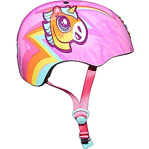 Raskullz Unicorn Bolt LED Helmet, Raskullz Unicorn Bolt LED Multi Child 5+ Helmet, Child Girl, Unicorn Bolt LED, Ages 5+