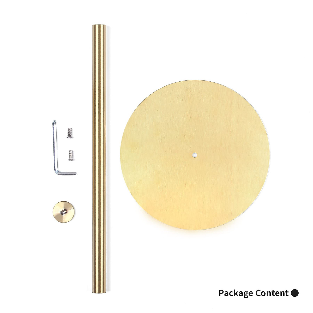 Gold Paper Towel Holder Countertop, OBODING, Kitchen Paper Towel Holder Stand for Kitchen and Bathroom Organization and Storage, Paper Towel Holders for Standard and Large Size Rolls (Gold)