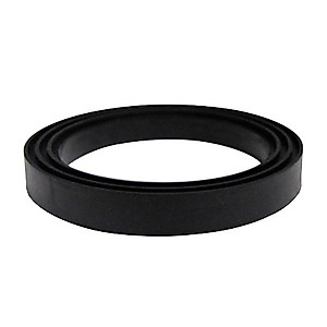 Plumb Pak K832-2 Flat Flush Valve Shank Washer, Rubber, 3/4 in H X 5-1/2 in W, Black