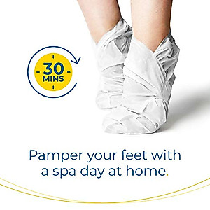 Dr. Scholl's Ultra Hydrating Foot Mask 3 Pack , Intensely Moisturizes Repairs and Softens Rough Dry Skin with Urea, 3 Count 1 Pair