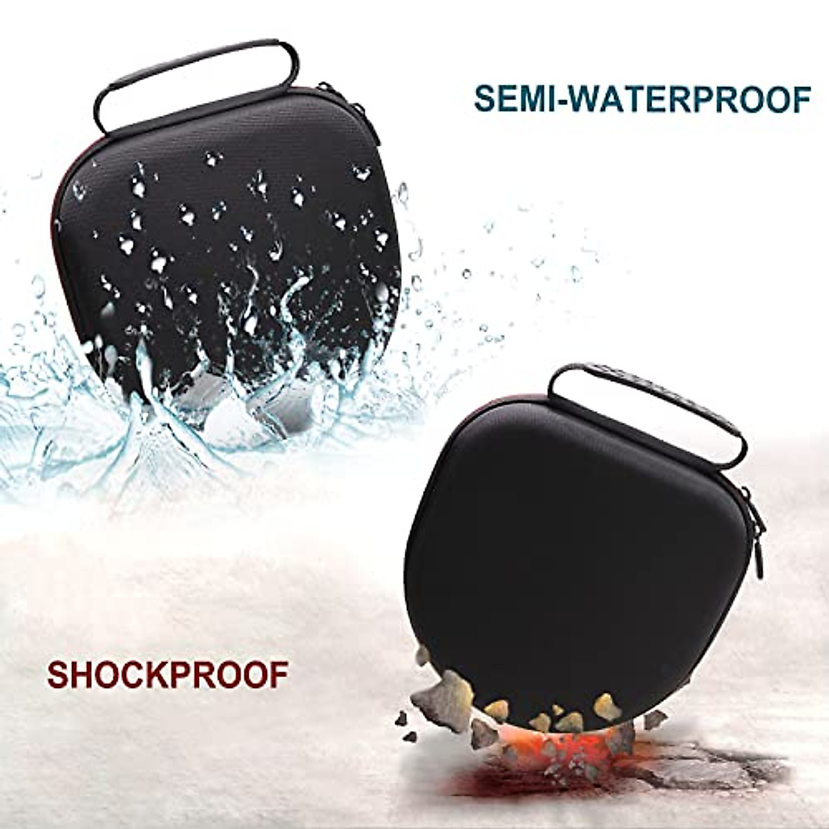 LTGEM Hard Case for Anker Soundcore Space Q45 / Q35 Adaptive Noise Cancelling Headphones - Protective Carrying Storage Bag