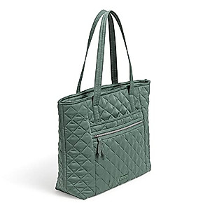 Vera Bradley Women's Performance Twill Tote Bag, Olive Leaf, One Size