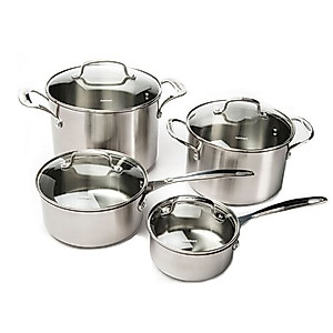 CUISINART 12-Piece Stainless Steel Cookware Set