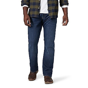 Wrangler Authentics Men's Straight Fit Jean, Windsor Blue