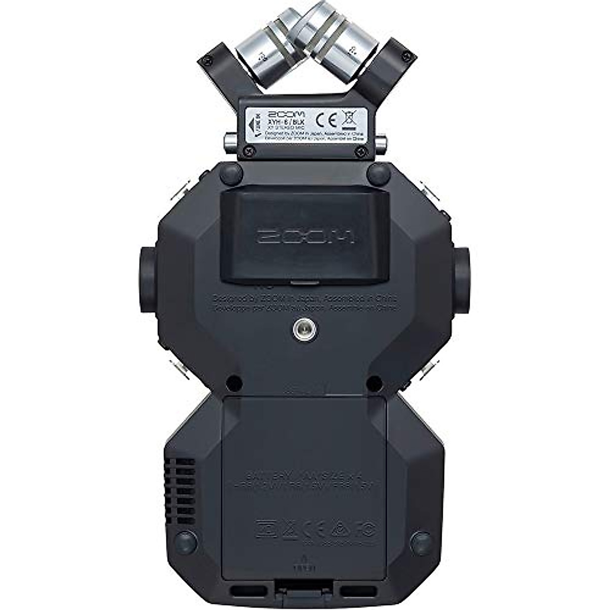 Zoom H8 8-Input / 12-Track Portable Handy Recorder with 128GB Pro Memory Card & Wide-Mouth Case Bundle