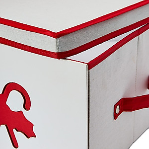 Household Essentials Holiday Storage Box, Medium, Green Tree