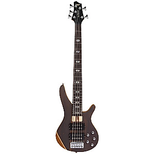 Electric Bass Guitar 5 Strings Full Size P Bass Beginner Kit Black for Starter with Gig Bag, Guitar Strap, and Guitar Cable