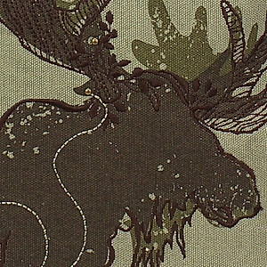 CHALA Safari Backpack Faux Leather / Canvas - Moose -Olive