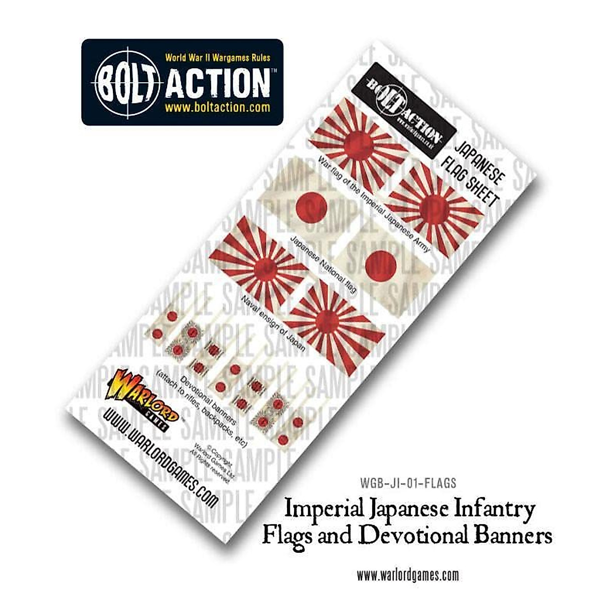 Wargames Delivered Bolt Action Miniatures - Japanese Infantry Troop Set, World War 2 Miniatures, Action Figures 28mm Scale Army Men for Miniature Wargame by Warlord Games