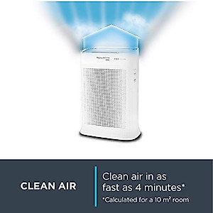 Rowenta Pure Connect Air Purifier, Medium, White