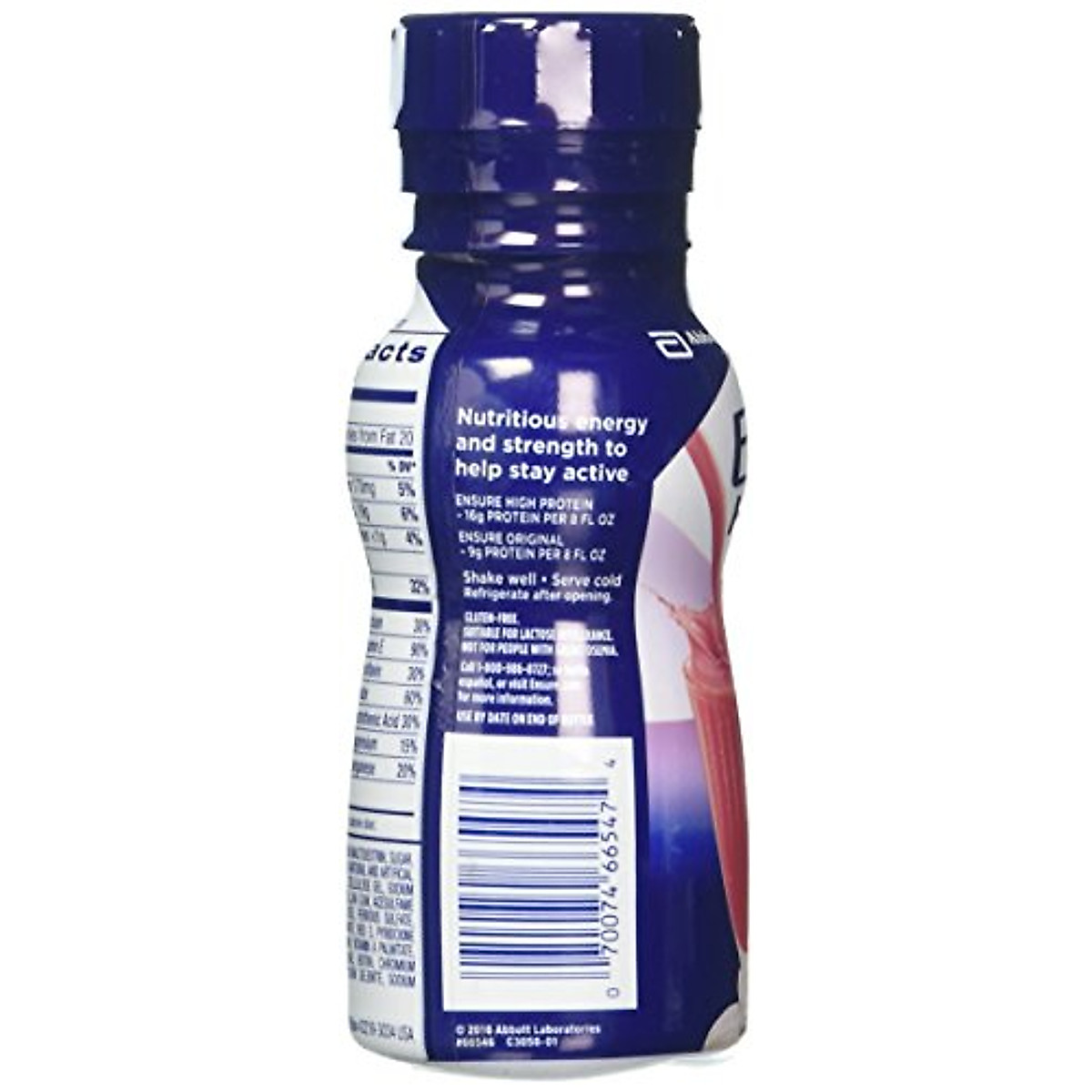 Ensure High Protein Nutrition Shake, Strawberry, 6 Count