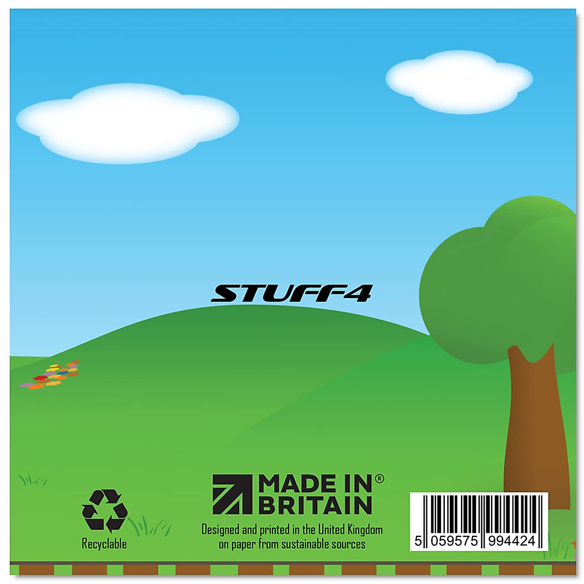 2nd Birthday Card Unisex - Train - Happy Birthday Card for 2 Year Old Son Daughter Brother Sister Grandson Granddaughter Niece Nephew Cousin, 5.7 x 5.7 Inch Birthday Greeting Card