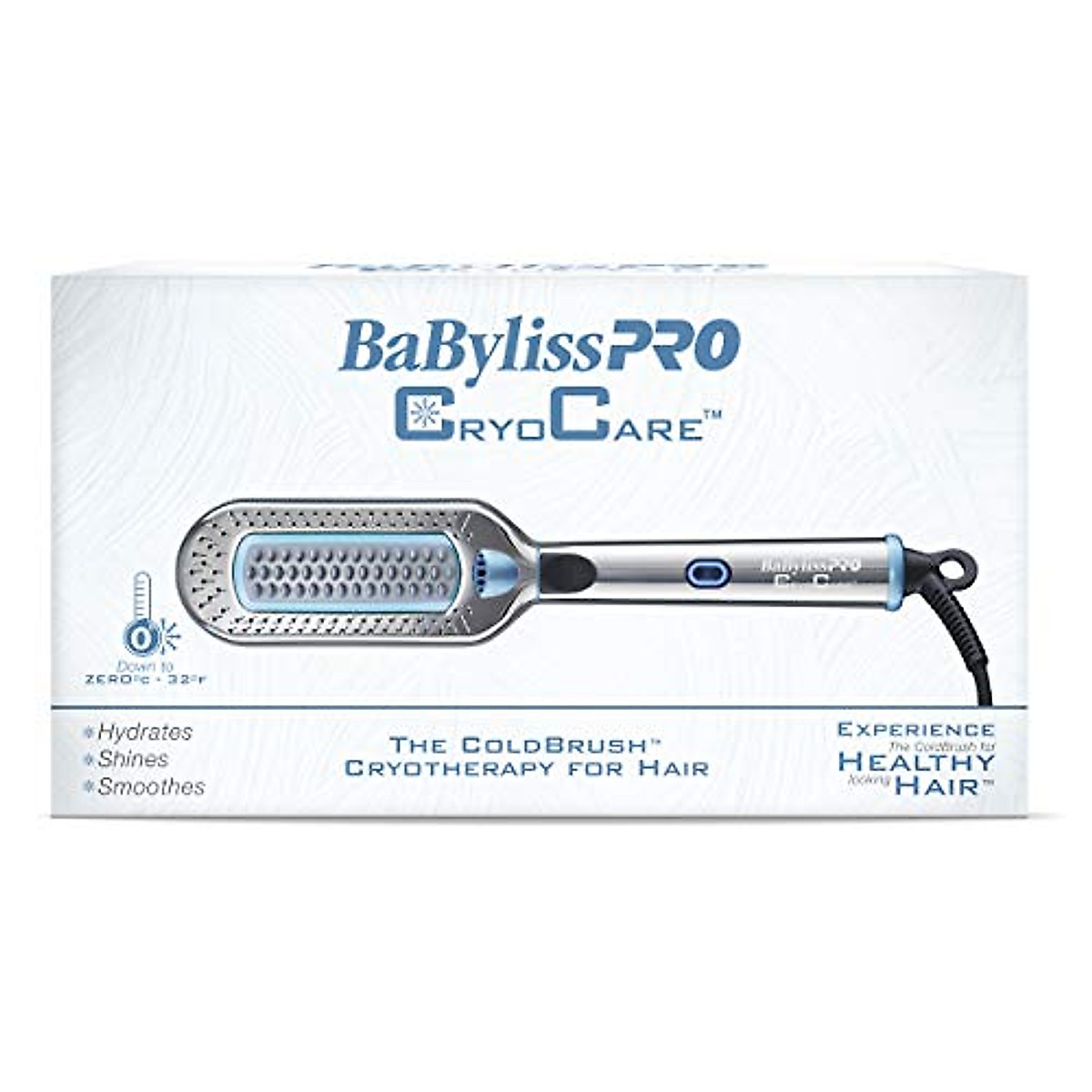BaBylissPRO Cryocare Cold Brush, 1 Count (Pack of 1)