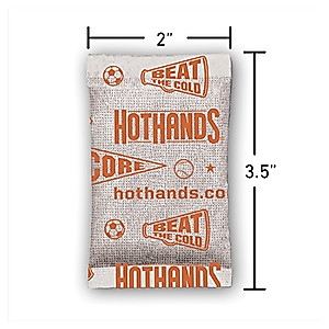 HotHands Game Day Hand & Toe Warmers - Long Lasting Safe Natural Odorless Air Activated Warmers - 24 Pair OF Hand Warmers & 8 Pair Of Toe Warmers