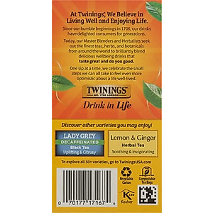 Twinings Earl Grey Decaf Tea, 20 Count