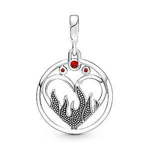 Pandora Fire Inside Medallion Bracelet Charm Me Bracelets - Stunning Women's Jewelry - Gift for Women - Made with Sterling Silver & Enamel