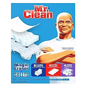 Mr Clean Magic Eraser Sponges + Sheets Variety Pack (16 Count)