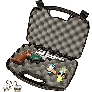 MTM Single Handgun Case for up to 6-Inch Revolver (Black)
