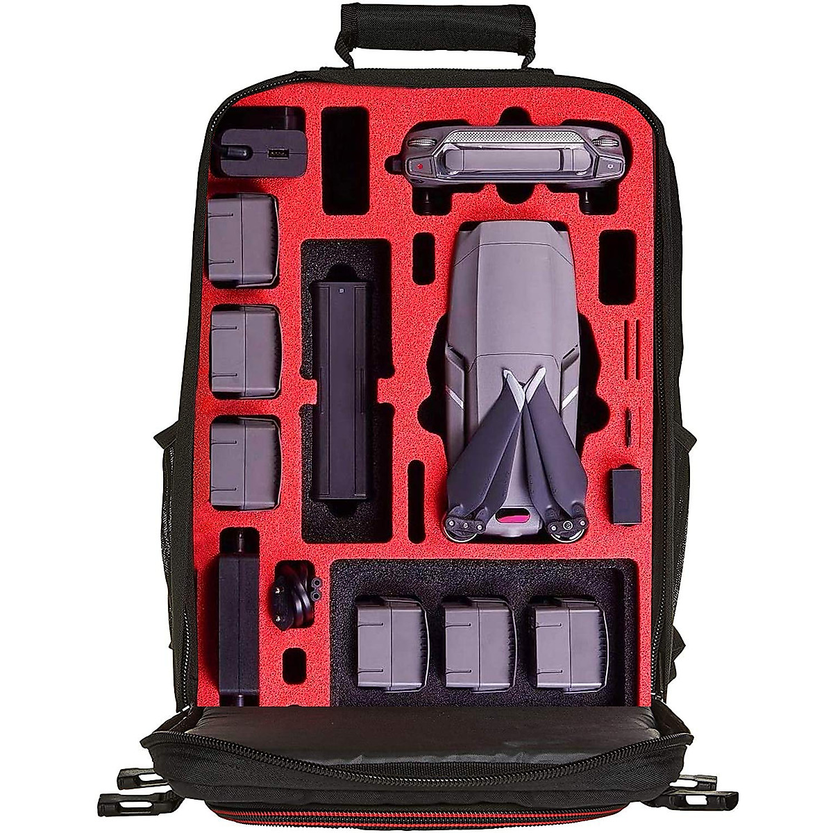 mc-cases Backpack for DJI Mavic 2 Pro or Zoom/Enterprise - Standard & Smart Controller Extremely Comfortable - Lots of Space…