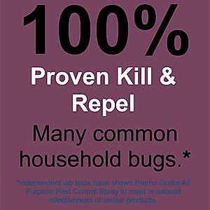 Pest Control by Premo Guard – 16 oz Concentrate Makes Up to 2.5 Gal – Bug, Roach, Fleas, Fruit Fly, Ant, Spider Killer – Effective Plant Based – Child and Pet Safe