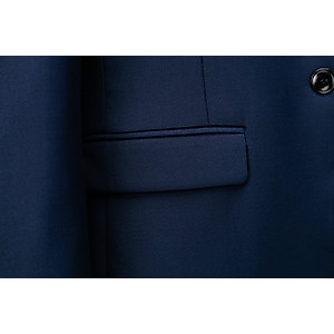 UNINUKOO Mens Blazer Jacket Casual 2 Buttons Suit Jacket Single Breasted Sport Coats Modern Wedding Tux Blazer US Size 32 Navy