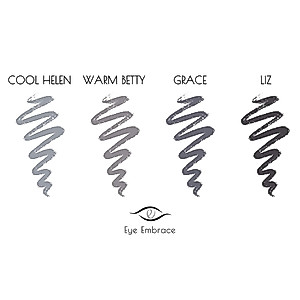 Eye Embrace Light and Medium Gray Eyebrow Powders 4-Pack Bundle – Eyebrow Powders, Hair Powders, Root Cover-Up Bundle: