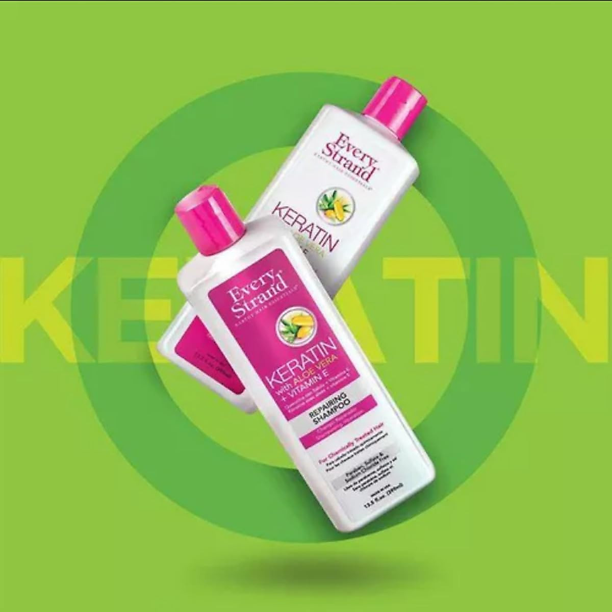 Every Strand Keratin Repairing Shampoo, 13.5 Fl Oz, 13.5 Oz