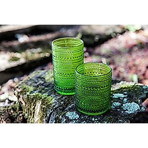 Fortessa D&V Jupiter Double Old Fashion Glass, 10 Ounce, Set of 6, Clear