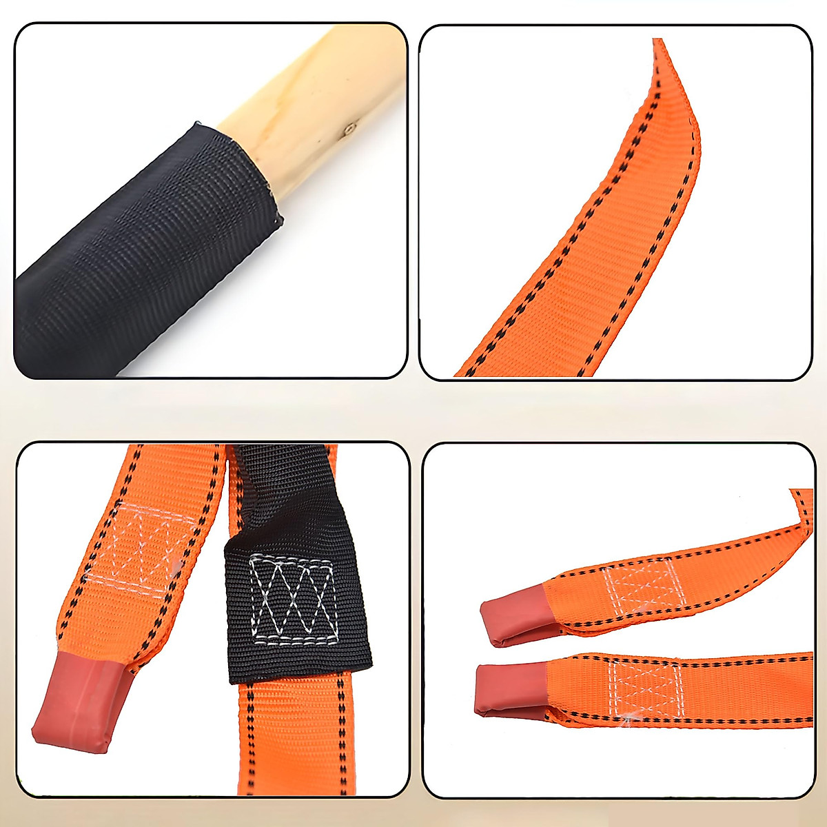 Fire Escape Ladder 26ft Emergency Fire Ladder Training Soft Ladder Jump Grid Ladder 2-3 Story Residential Reusable Window Balcony Treehouse Safety Rope Ladder