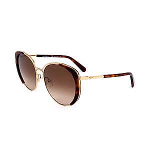 Salvatore Ferragamo SF207SL Gold/Tortoise One Size