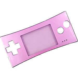 New Repair Front Faceplate Case Cover Shell Part for Game Boy Micro (GBM) Purple